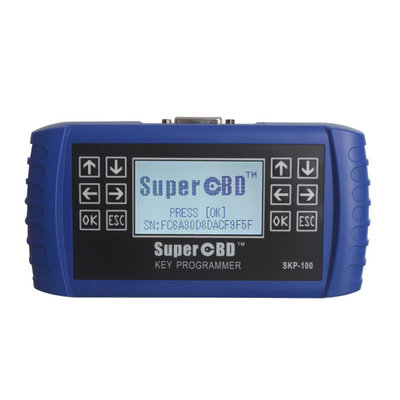 Super OBD SKP-100 Hand-Held OBD2 Auto Key Programmer OBD2 Key Cutting Machine
