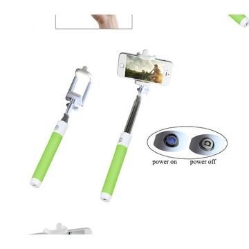 foldable Handheld selfie stick with bluetooth remote monopod