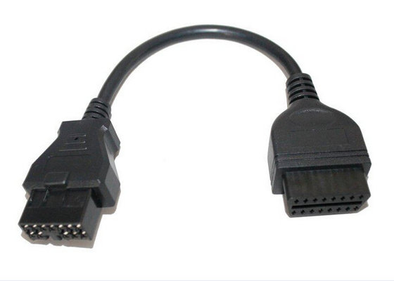 Mitsubishi / Hyundai 12Pin OBD1 OBD2 Connector Adapter Car Diagnostic Cable