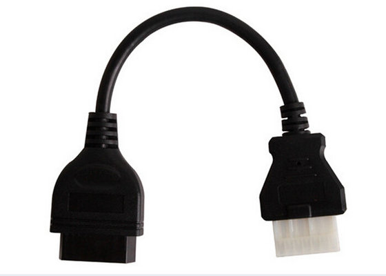 Mitsubishi / Hyundai 12Pin OBD1 OBD2 Connector Adapter Car Diagnostic Cable