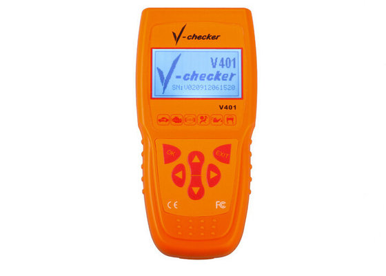 Multi-language Plastic V-Checker V401 Reader Auto Diagnostic Scanner For BMW OBD2 Scanner