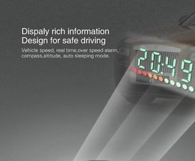 Universal Car Diagnostic Computer HUD Head Up Display OBDII KMH / MPH Overspeed Alarm