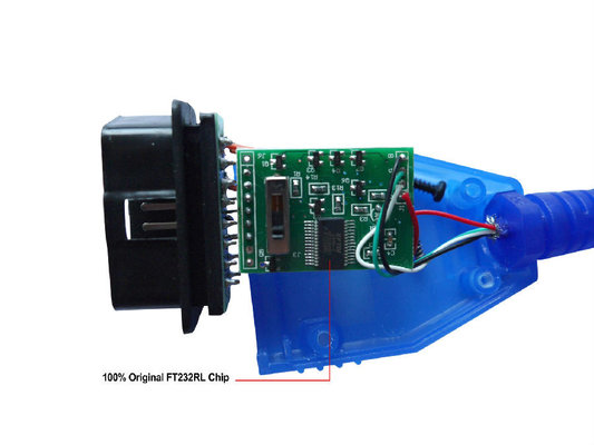 VAG KKL USB 409+ FIAT ECU Scan OBD Diagnostic Cable for Audi / Seat / VW Cars