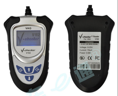 V - Checker V102 Code Reader OBD Diagnostic Scanner Multi language