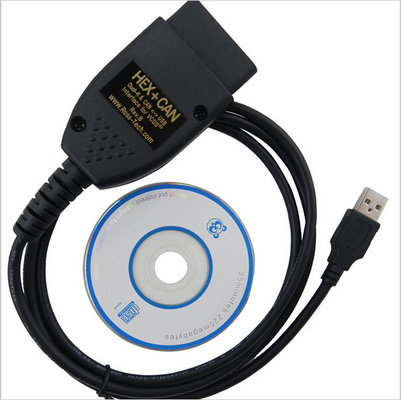 English / Deutsch VAG Diagnostic Tool VAG COM 14.10 VCDS HEX CAN USB Interface FOR VW AUDI Cars