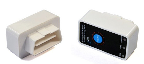 WiFi iPhone OBD2 ELM327 Diagnostic Tool with Switch , Portable Car Diagnostic Tools