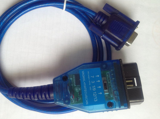 VAG KKL COM 409+ FIAT ECU SCAN Device Code Scanner VAG Diagnostic Cable with Switch and FT232RL Chip
