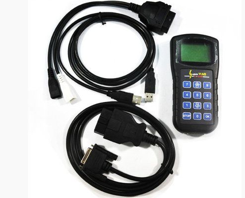 Black Super VAG K+CAN 4.8 VAG Diagnostic Tool Vehicle Diagnostic Equipment for Odometer Correction Multi-language