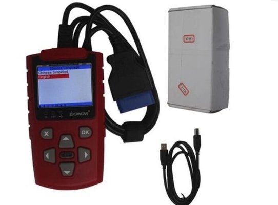 Red Super VAG 3.0 ISCANCAR OBD2 Coder Scanner VAG KM IMMO Adjust Mileage Read Immobilizer for VW&AUDI