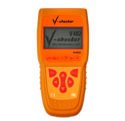 Plastic Automotive Diagnostic Tools V-CHECKER V402 SCANNER - KWP2000 + KWP1281 + CANBUS + UDS for BMW