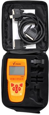 Plastic Automotive Diagnostic Tools V-CHECKER V402 SCANNER - KWP2000 + KWP1281 + CANBUS + UDS for BMW