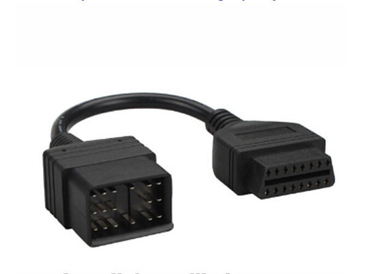 Toyota 17pin to 16 Pin Car OBD Diagnostic Cable OBD 2 Connector  with CE Rohs SGS