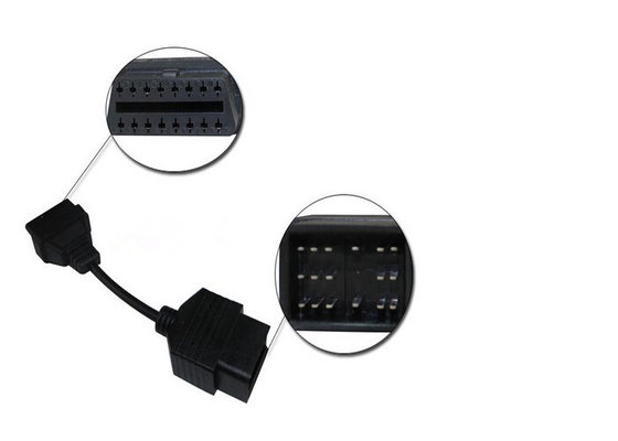 Toyota 17pin to 16 Pin Car OBD Diagnostic Cable OBD 2 Connector  with CE Rohs SGS