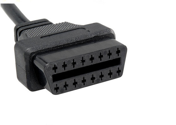 High Speed OBD Car Conversion Cable for Opel 10 Pin Male to OBD2 16 Pin Female