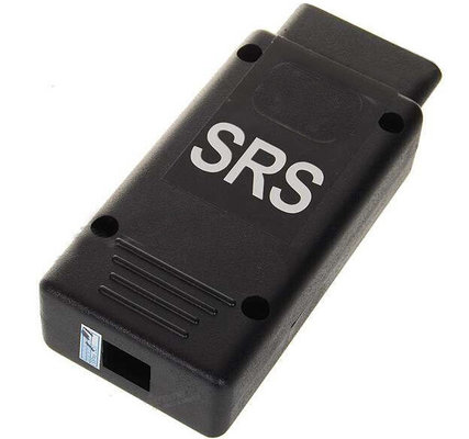 Super working Black Honda Airbag Reset Tool SRS OBD2 Airbag Resetter for Honda SRS with TMS320