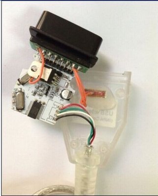 OBD2 Auto Diagnostic Scanner Plastic Revised Ediabas K+D-CAN DCAN with Switch OBD2 to USB interface for BMW