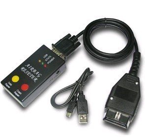 Black Opel Airbag Reseter Vehicle Airbag Reset Tool car OBDII connector for Opel /VW/Audi
