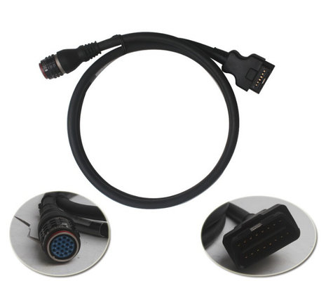 Black Auto cable  ICOM A2 OBD Main Cable 16pin to 19pin OBD2 16Pin Main Test Cable for BMW ICOM A2
