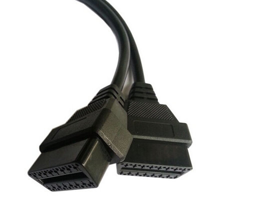 OBDII Male OBD 2 Female Adapter OBD Diagnostic Cable 2M Auto Diagnostic Interface