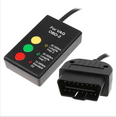 Super working Airbag & SI Reset Tool VAG OBD2 Oil Sevice Intervall Reset with diagnostic connector
