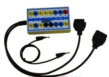 Super working Black OBDII Protocol Detector & Break Out Box Airbag Reset Tool for Car Diagnostic System