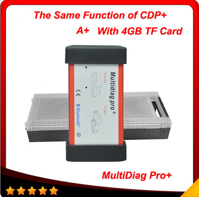 2015 Super working Multidiag Pro+ A+ 4GB TF Card YCS CDP Bluetooth Car Diagnostic Equipment / Tools