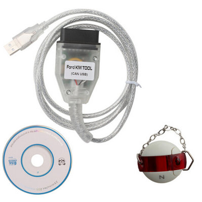 Ford KM CAN BUS with USB Dongle Ford Mileage Correction Odometer Tool Read and Write KM