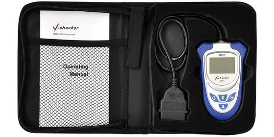 Super working OBD Diagnostic Scanner V-Checker V201 Code Reader Multilanguage Universal Auto Scan Tool