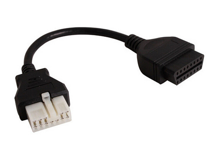 Mitsubishi / Hyundai 12Pin OBD1 OBD2 Connector Adapter Car Diagnostic Cable