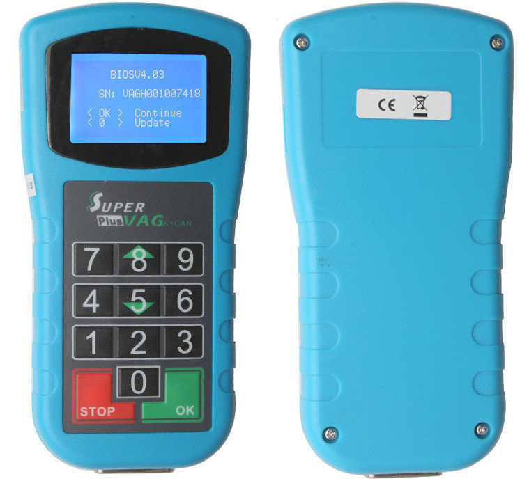 Blue Super VAG K+CAN Plus 2.0  VAG Diagnostic Tool Portable Automotive Diagnostic Scanner