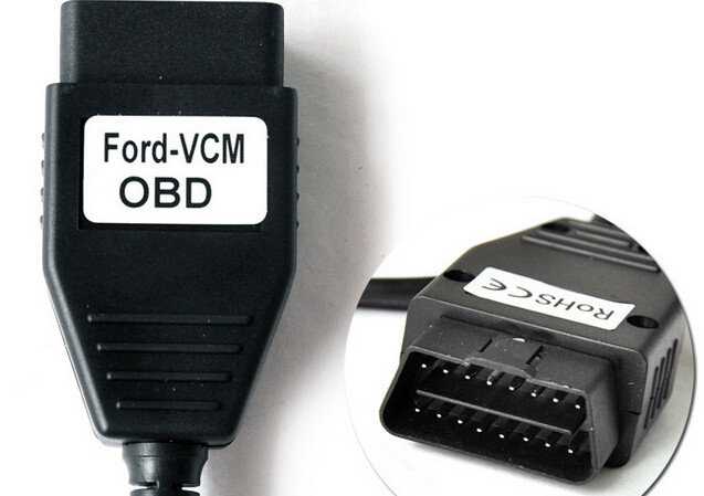 Plastic FORD-VCM OBD Auto USB Diagnostic Cable OBD2 Diagnostic Scanner