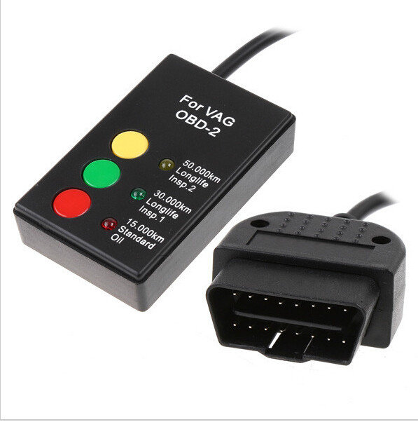 Super working Airbag & SI Reset Tool VAG OBD2 Oil Sevice Intervall Reset with diagnostic connector