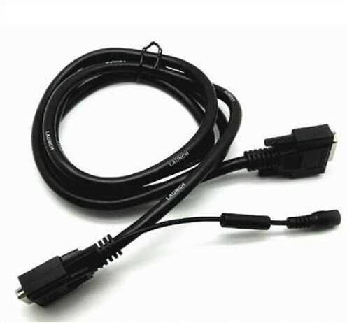Black Launch X431 IV Main Cable Car OBD2 Diagnostic Tool Auto Diagnostic Interface