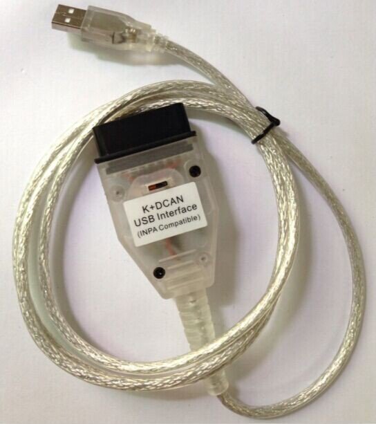 Revised Plastic K+DCAN USB Interface BMW INPA Automotive Diagnostic Tool with Switch for BMW