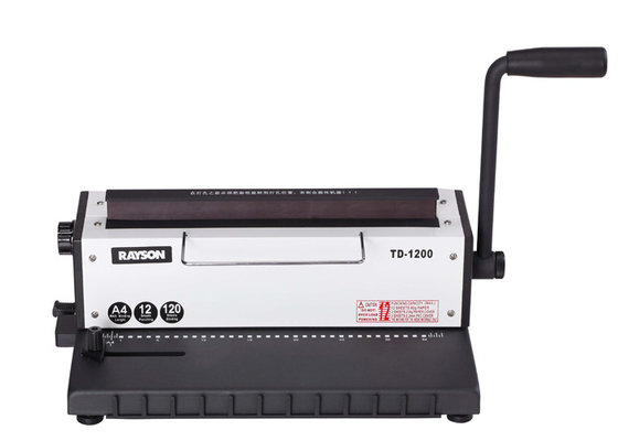 China Document Punching Binding Machine Electric Wire Binder Steel Construction supplier