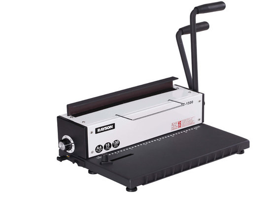 China Rayson TD-1500 square hole, round hole, 3:1 Double wire binding machine, Coil binding supplier