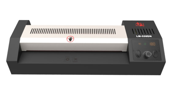 China Jam free laminating machine A3 size lanminator color Black laminating width 330mm supplier