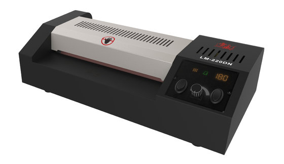 China 500W Electric Id Card Lamination Machine , A4 A5 A6 Paper Size Hot Cold Laminator supplier