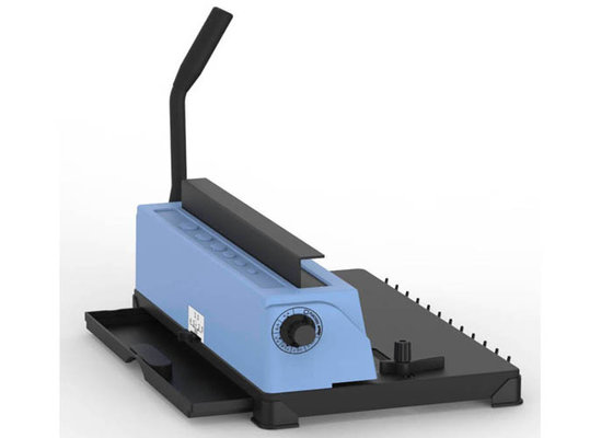China School Wire Binder Machine 34 Square Hole Spiral Book Binding Machine supplier