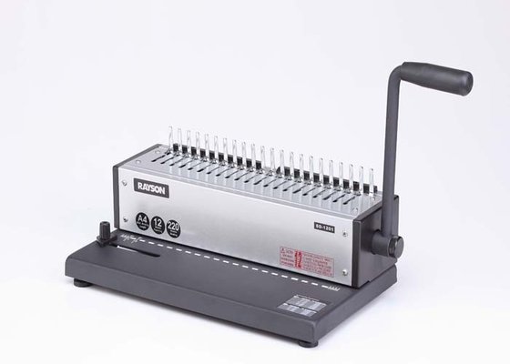 China 21 Holes Scrapbook Binding Machine , Spiral Coil Binding Machine For Home / Office supplier