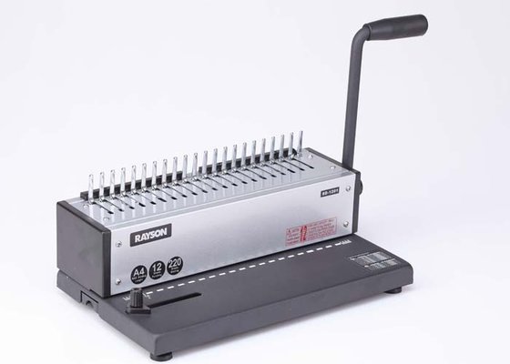 China Comb binding machine Comb binder Single handle Manual Sliver supplier