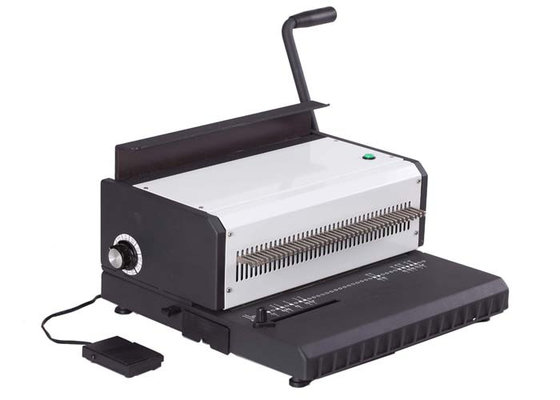 China Rayson ET-25 Electric binder, 3:1 wire 40 suqare holes, spiral binding machine supplier