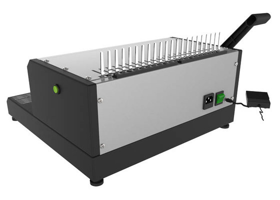 China Metal Spiral Binder Machine 53 Blades Construction Stable ISO 9001 supplier