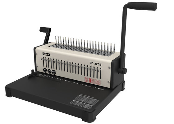 China A4 Paper Digital Home Spiral Book Binding Machine Desktop Extract Handle supplier