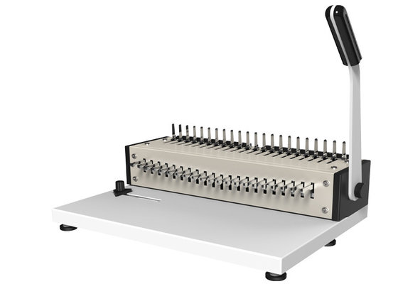 China Office Report Comb Binder Machine , Metal Comb Binding Equipment supplier