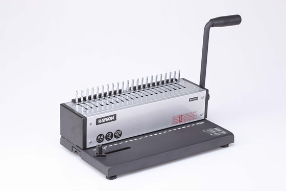 China Professional Document Binding Machine , Manual Office Binder Machine supplier