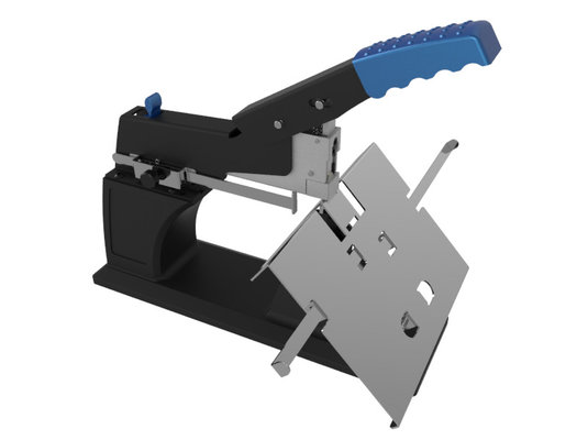 China Flat Electric / Manual Saddle Stapler Heavy Duty Desktop Type 24" Wide supplier