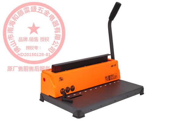 China Plastic Strips Heavy Duty Comb Binding Machine Tamper Resistant For Home supplier