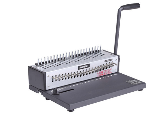 China Energy Saving Scrapbook Binding Machine / Manual Binder Equipment supplier