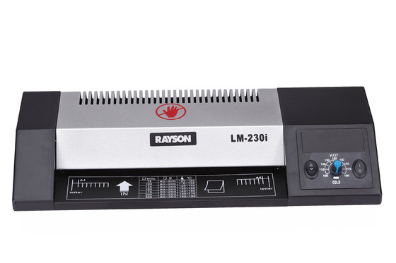 China LM-230i 4 Rollers A4 A5 A6 Size Heavy Duty Pouch Laminator Metal / Plastic supplier